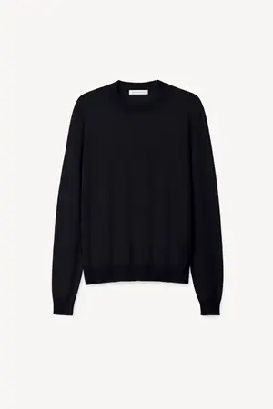 Iris Von Arnim Superfine Cashmere Sweater - Navy