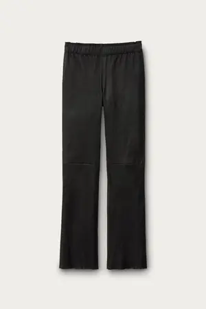 Iris Von Arnim Leather Trousers - Black
