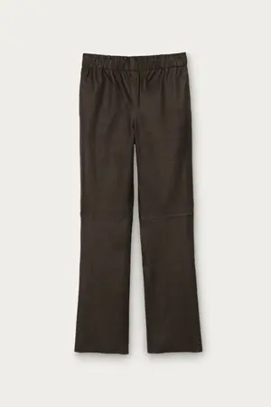 Iris Von Arnim Leather Trousers - Chocolate