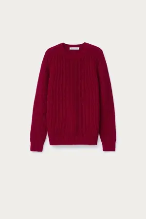 Iris Von Arnim Cashmere Sweater - Ruby
