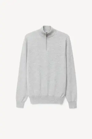 Iris Von Arnim Cashmere Sweater - Silver