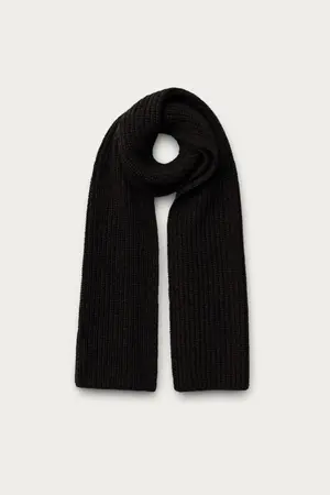 Iris Von Arnim Cashmere Scarf Black