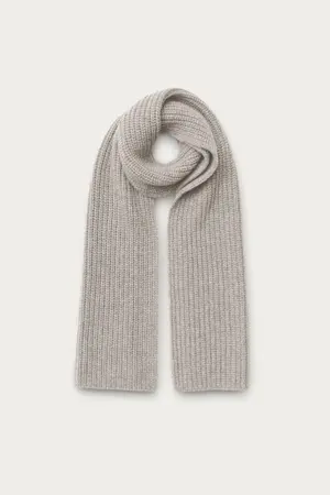 Iris Von Arnim Cashmere Scarf Pebble