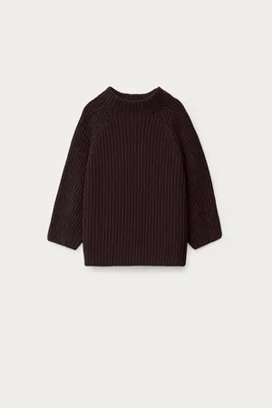 Iris Von Arnim Cashmere Sweater - Chocolate