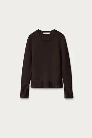 Iris Von Arnim Cashmere Sweater - Chocolate