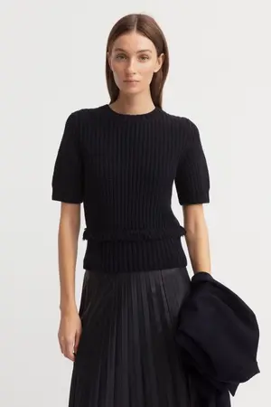 Iris Von Arnim Cashmere Sweater Navy