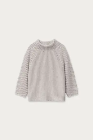 Iris Von Arnim Cashmere Sweater Pebble