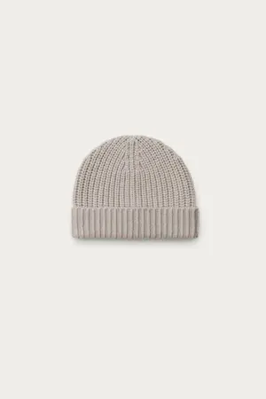 Iris Von Arnim Cashmere Beanie Pebble