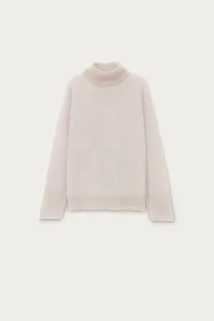Iris Von Arnim Cashmere-Silk Sweater Alabaster
