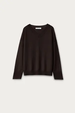 Iris Von Arnim Cashmere-silk Sweater - Chocolate