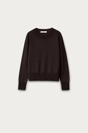 Iris Von Arnim Cashmere-Silk Sweater Chocolate