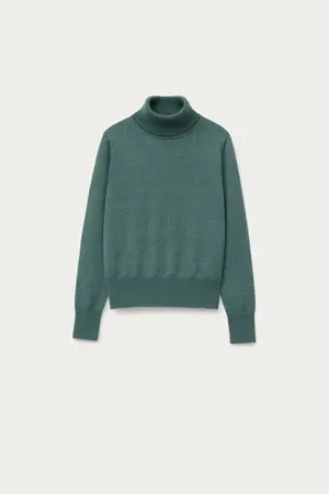 Iris Von Arnim Cashmere-silk Sweater - Fern