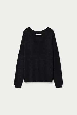 Iris Von Arnim Cashmere-Silk Sweater Navy