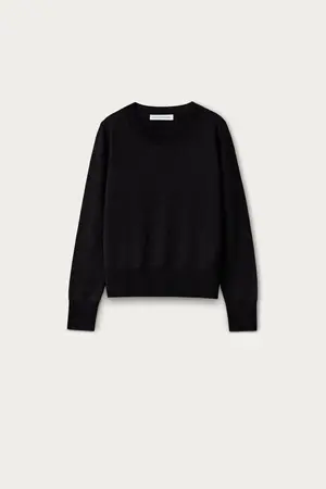 Iris Von Arnim Cashmere-Silk Sweater Navy