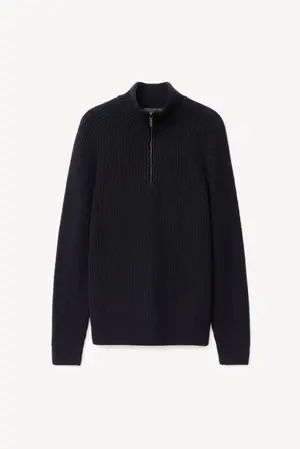 Iris Von Arnim Cashmere Troyer - Navy