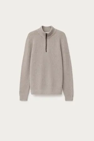 Iris Von Arnim Cashmere Troyer - Pebble