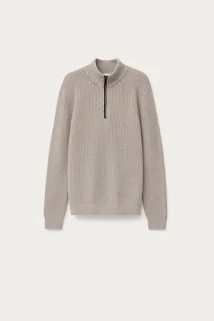 Iris Von Arnim Cashmere Troyer - Pebble