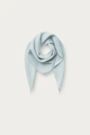 Iris Von Arnim Brushed Cashmere Scarf - Glacier