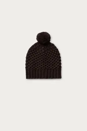 Iris Von Arnim Cashmere-silk Hat - Chocolate