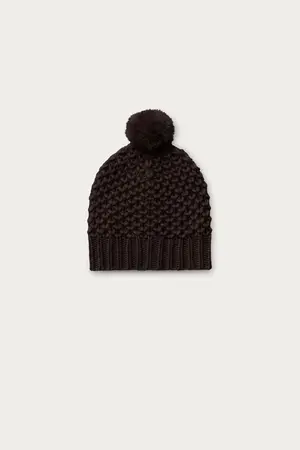 Iris Von Arnim Cashmere-silk Hat - Chocolate