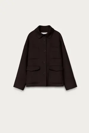 Iris Von Arnim Doubleface Jacket - Chocolate
