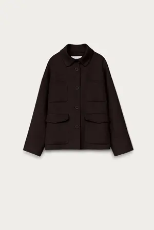 Iris Von Arnim Doubleface Jacket - Chocolate