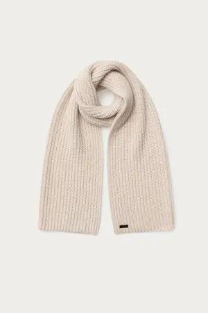 Iris Von Arnim Cashmere Scarf Alabaster