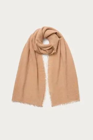 Iris Von Arnim Cashmere Scarf - Camel