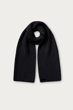 Iris Von Arnim Cashmere Scarf - Navy