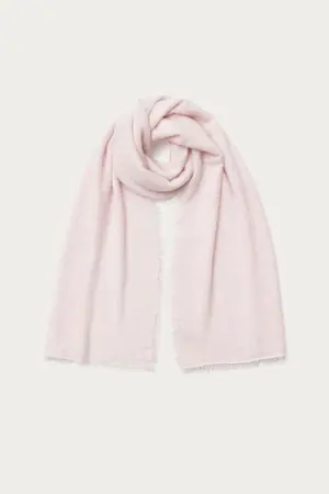 Iris Von Arnim Cashmere Scarf - Rose