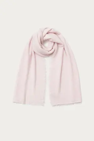 Iris Von Arnim Cashmere Scarf Rose