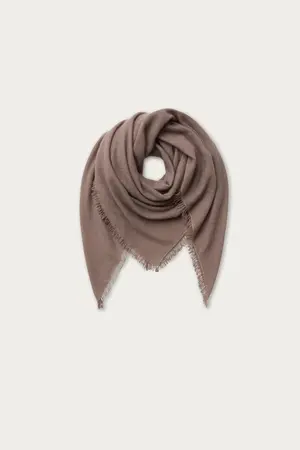 Iris Von Arnim Cashmere Scarf Taupe