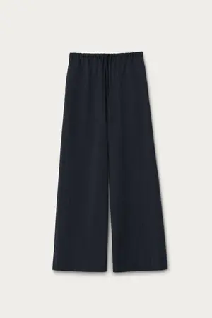 Iris Von Arnim Herringbone Trousers Ocean