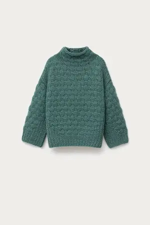 Iris Von Arnim Handknit Sweater Fern