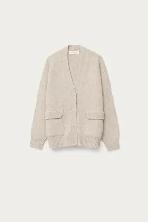 Iris Von Arnim Wool-cashmere Cardigan - Alabaster