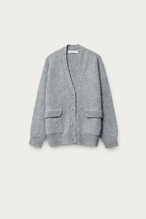 Iris Von Arnim Wool-cashmere Cardigan - Arctic