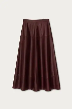 Iris Von Arnim Leather Skirt