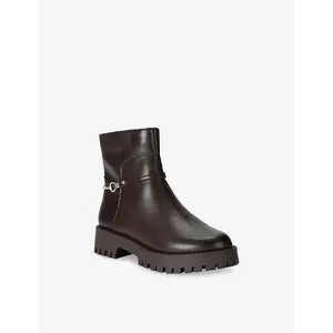 Steve Madden Last Call Leather Ankle Boots