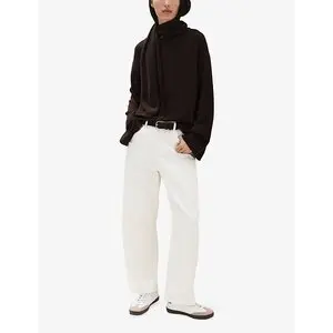 THE WHITE COMPANY Oversized Scarf-neck Wool-blend Jumper