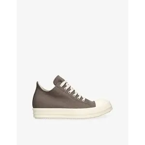 Rick Owens Low Canvas Trainers - Grey/light