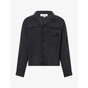 BELIER Cannes Flap-pocket Cupro Shirt