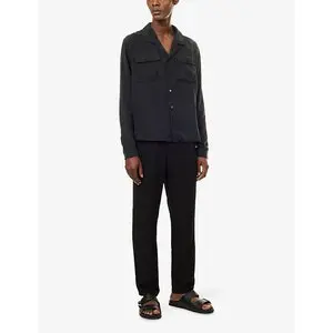 BELIER Cannes Flap-pocket Cupro Shirt