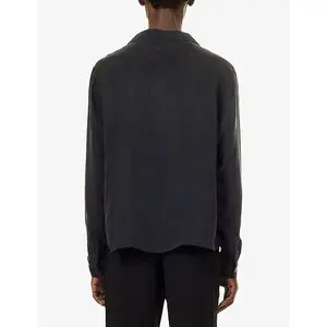 BELIER Cannes Flap-pocket Cupro Shirt
