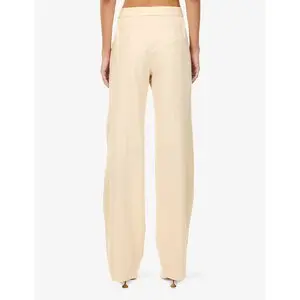 Zimmermann Valiant Straight-leg Wool Trousers