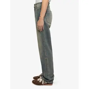 Zadig&Voltaire Ete Straight-leg High-rise Jeans