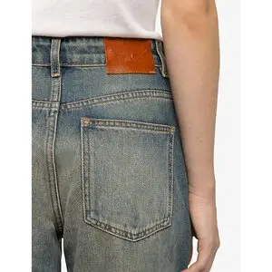 Zadig&Voltaire Ete Straight-leg High-rise Jeans