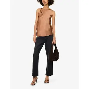 Rails Robin Twist Shoulder Strap Satin Tank Top