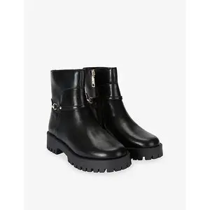 Steve Madden Last Call Leather Ankle Boots