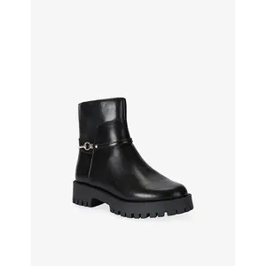 Steve Madden Last Call Leather Ankle Boots