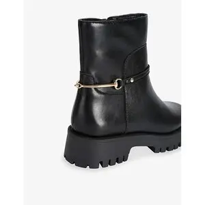 Steve Madden Last Call Leather Ankle Boots